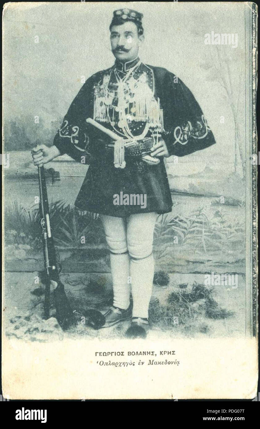141 Georgios Volanis greek revolutionary3 Stock Photo - Alamy