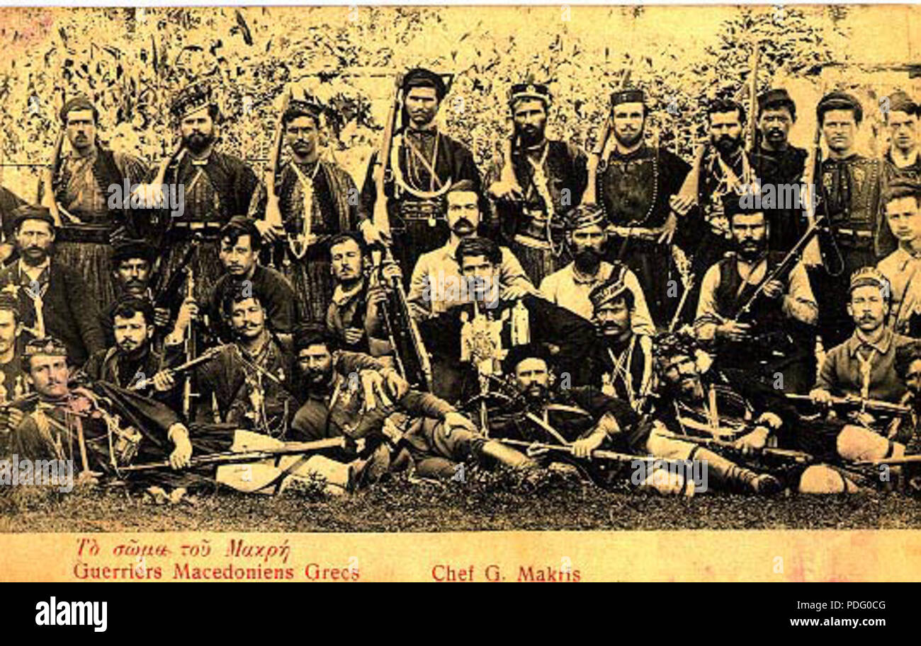 99 Cheta of kapitan Makris 1906 Stock Photo - Alamy