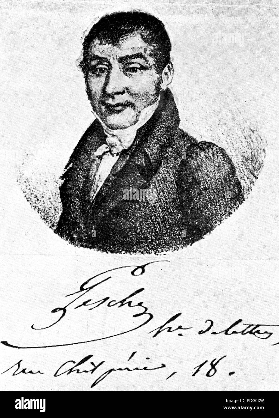 145 Gravure Julien Remy Pesche. tiree du livre un pharmacien historien ...