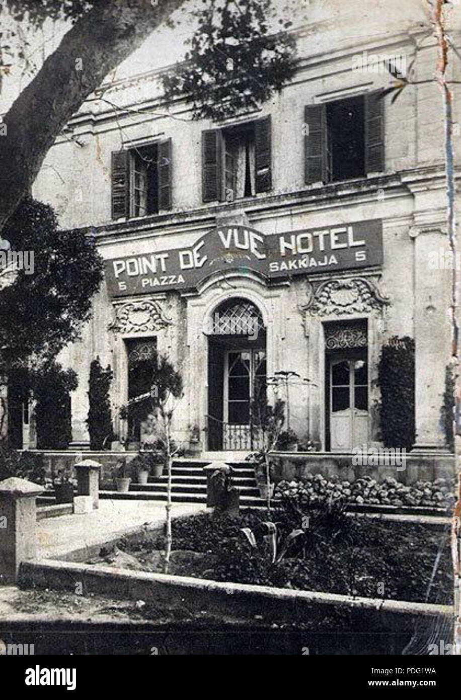 156 Hotel Point de Vue, Rabat, 1930s Stock Photo - Alamy