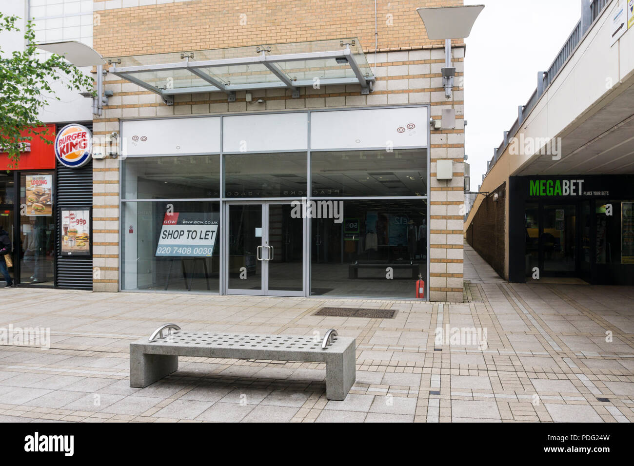 Empty shop unit to let in the Vancouver Centre, King's Lynn. King's ...