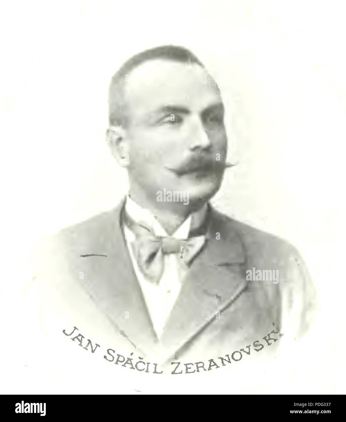 167 Jan Spacil Zeranovsky 1899 Narodni album Stock Photo - Alamy