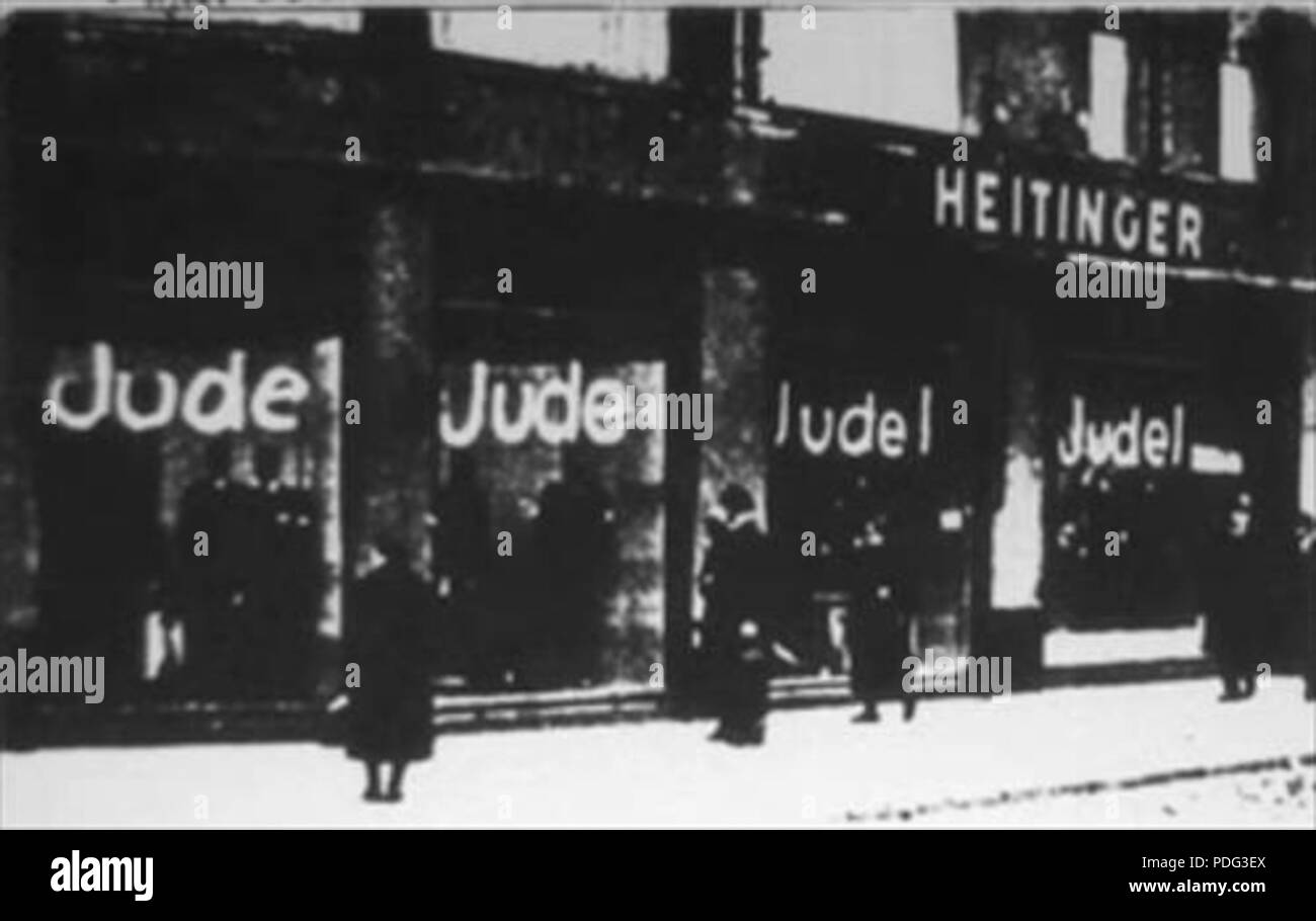 170 Jewish shops in Nazi Germany Stock Photo - Alamy