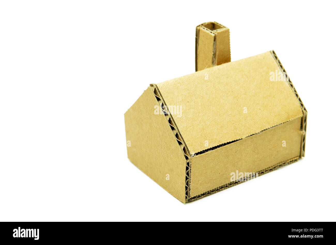 Paper house model. Real estate and property concept Stock Photo - Alamy