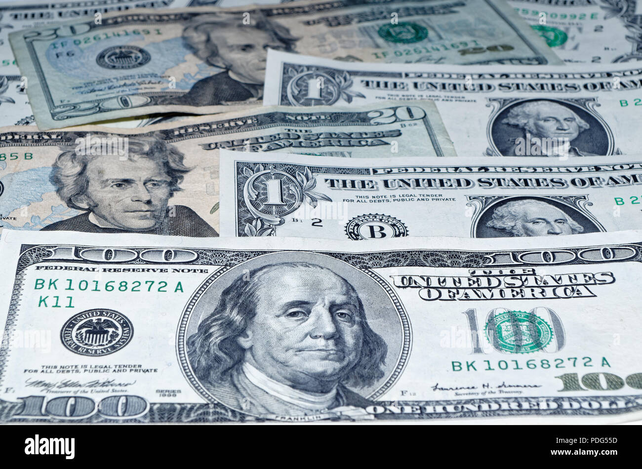 Us currency background texture hi-res stock photography and images - Alamy