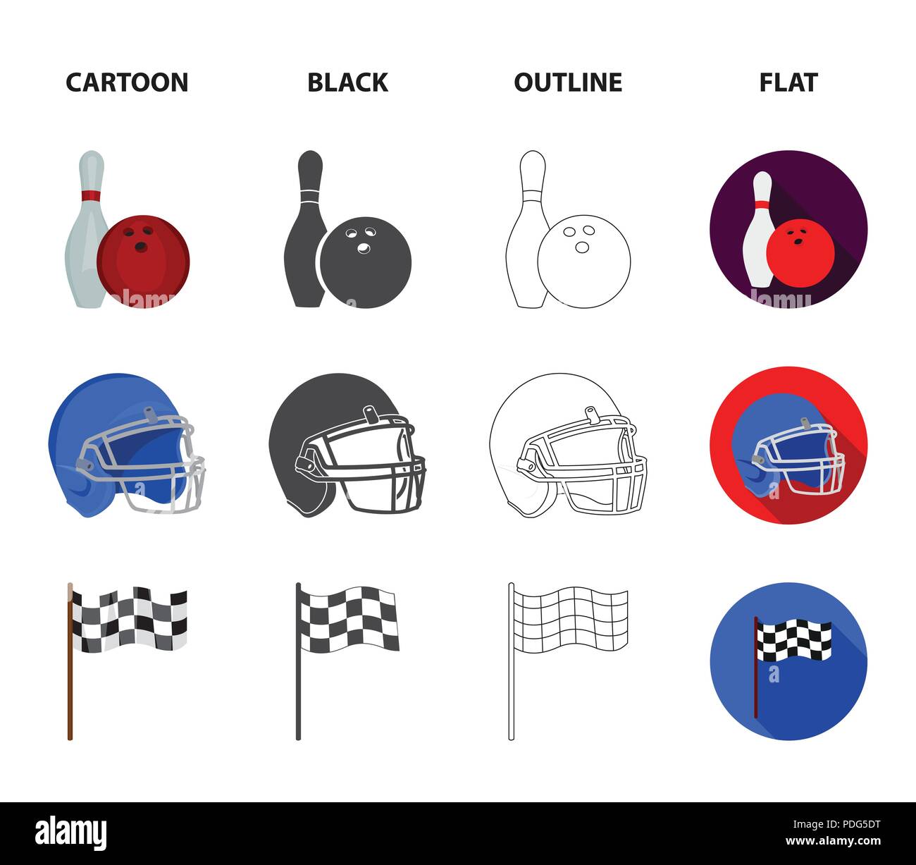 Bowl and bowling pin for bowling, protective helmet for playing ...