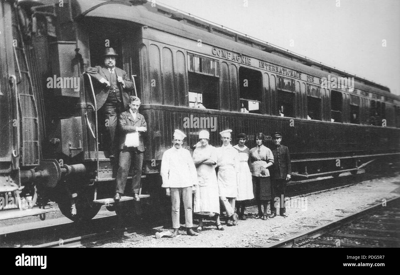 193 La brigade du train présidentiel en 1919 Stock Photo - Alamy