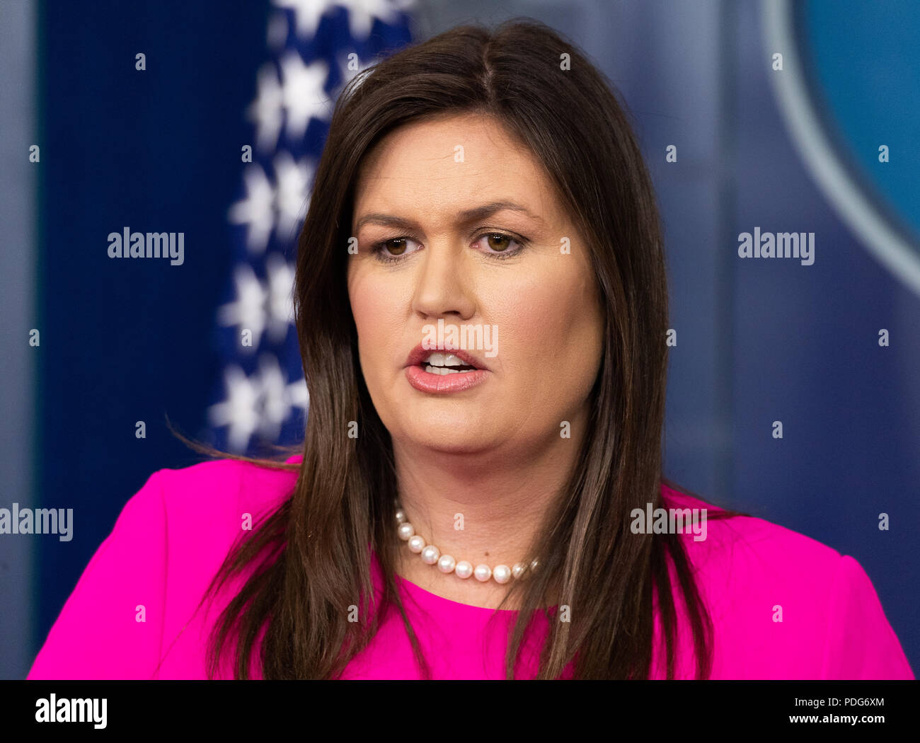 Press briefing by White House Press Secretary Sarah Sanders (aka Sarah ...
