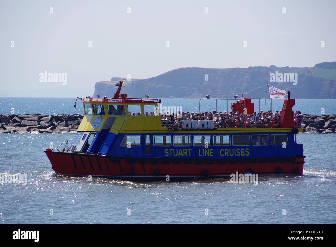 Stuart Line Cruises Passenger Ferry Boat from Exmouth Packed with Day ...