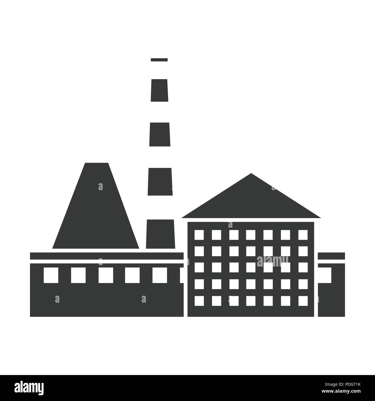 Factory Symbol Cliparts