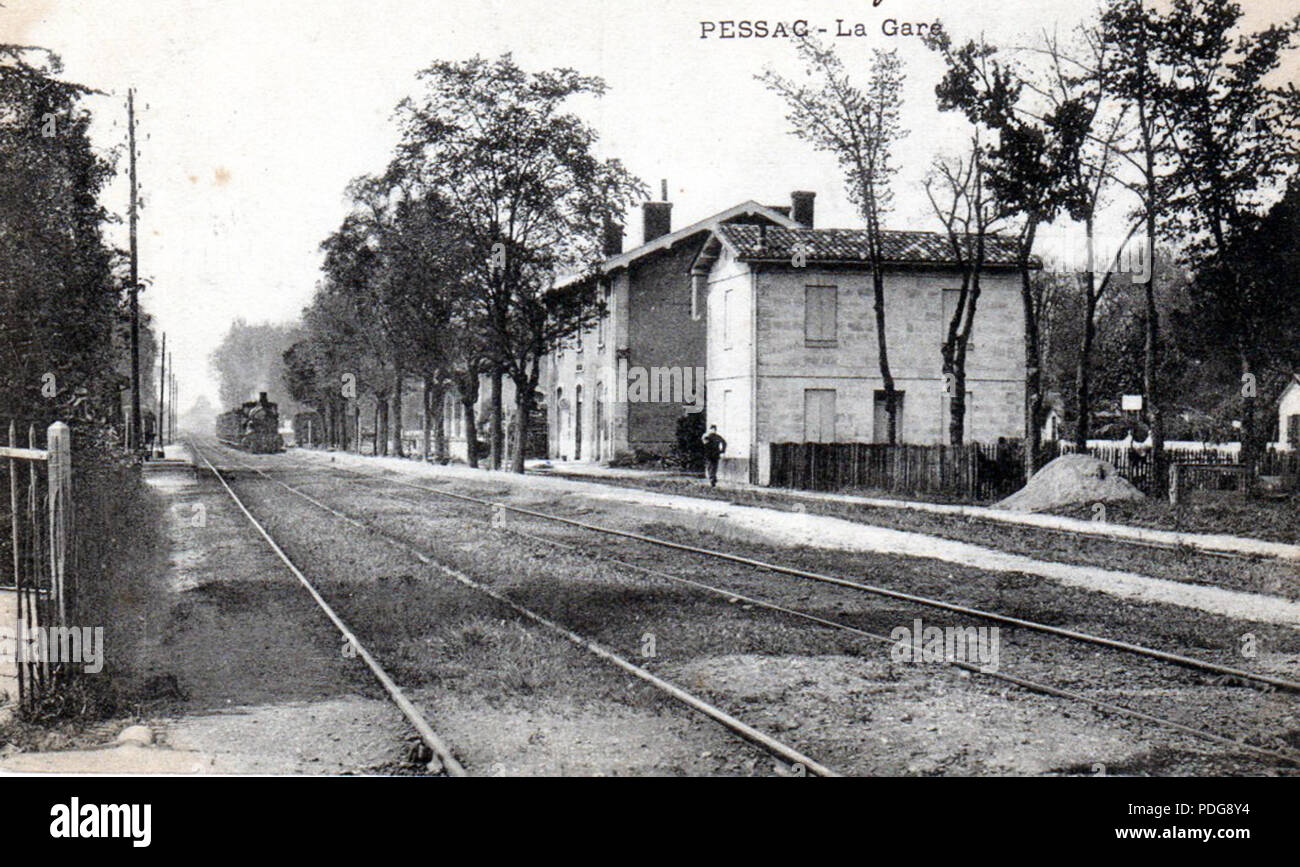 Pessac map hi-res stock photography and images - Alamy