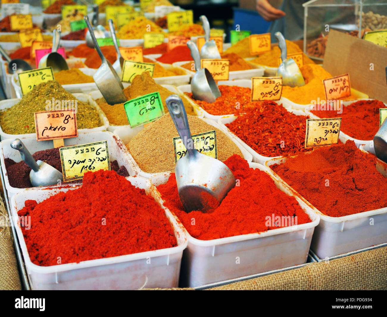 Carmel Market, Tel Aviv, Israel Stock Photo - Alamy