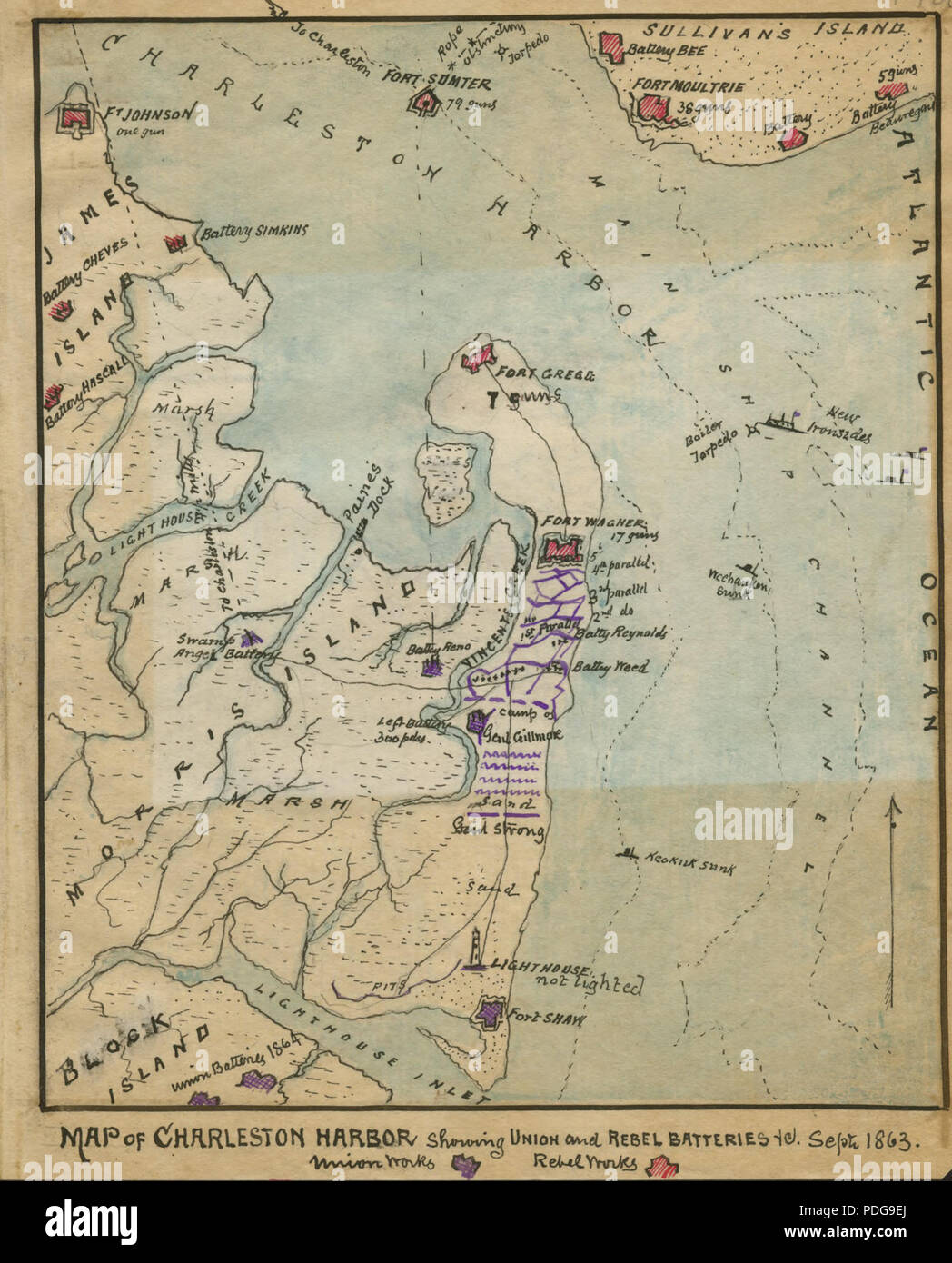 Battle of charleston revolutionary war hi-res stock photography and ...