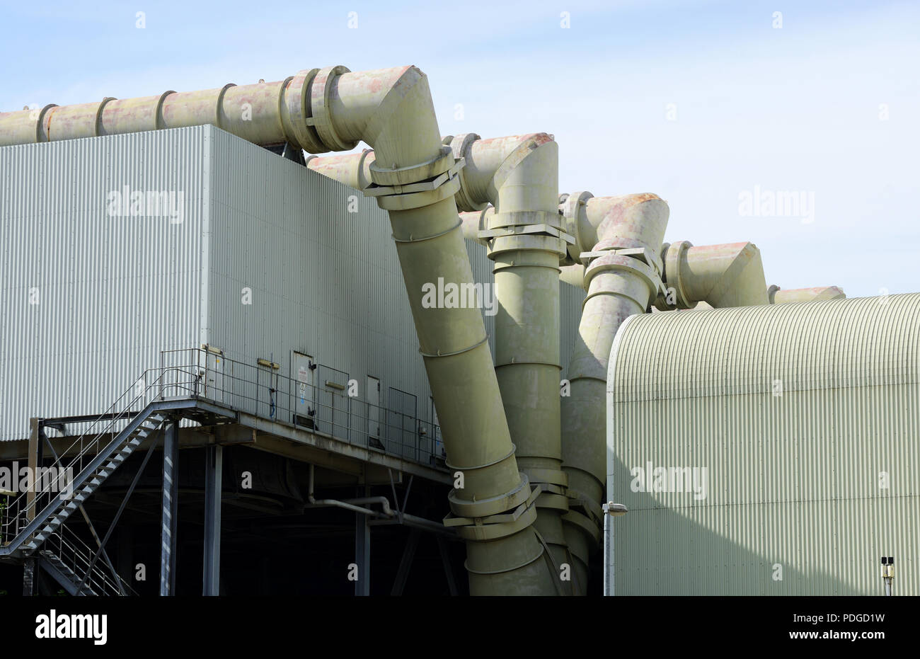 electricity plant Corby Northamptonshire England UK Stock Photo - Alamy