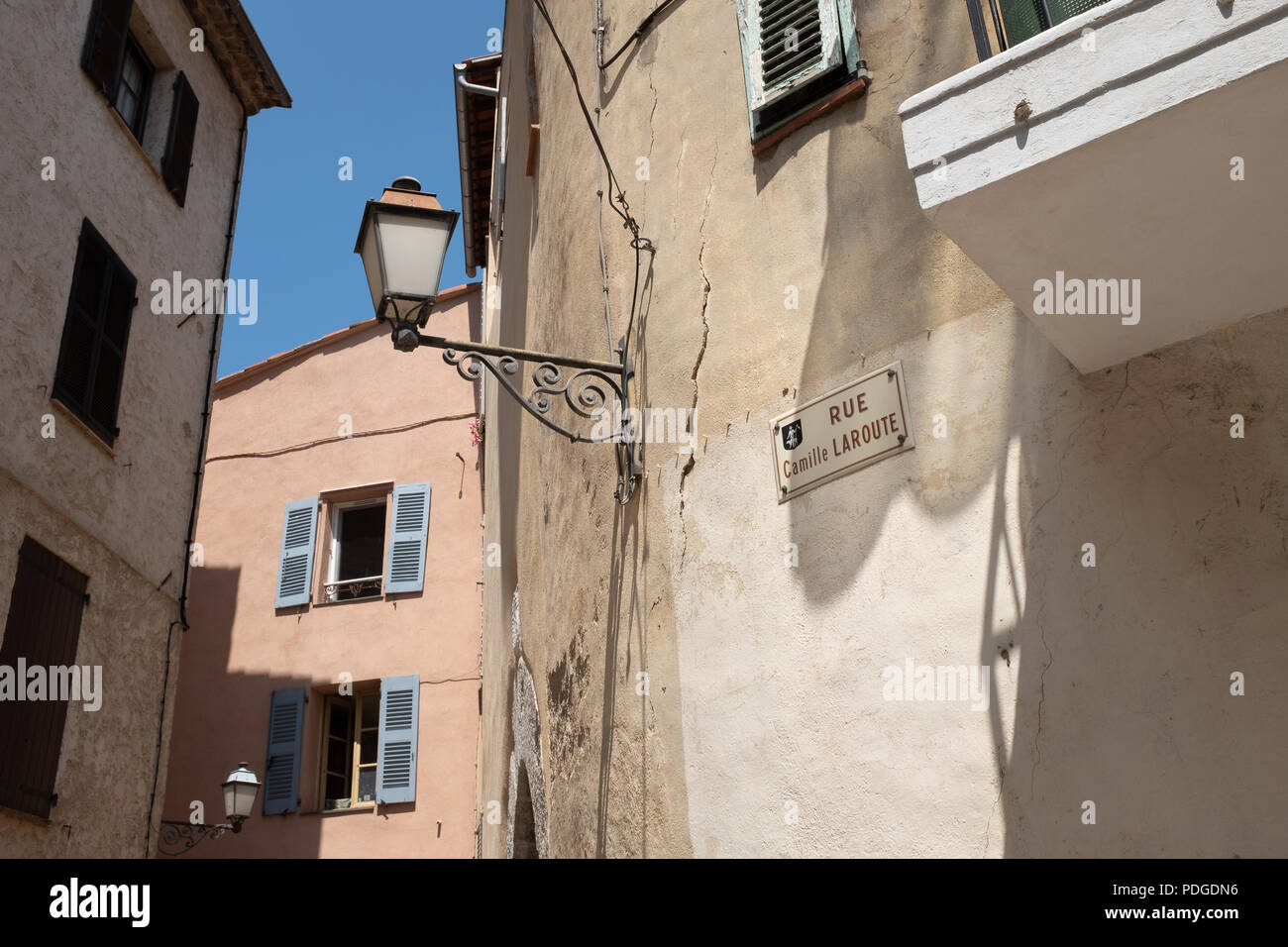 Village of Fayence Var Provence France Stock Photo - Alamy