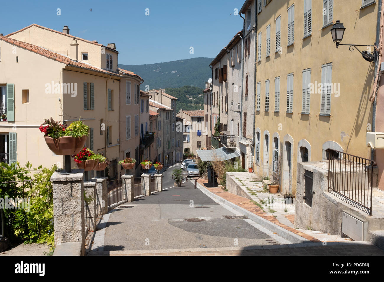 Village of Fayence Var Provence France Stock Photo - Alamy
