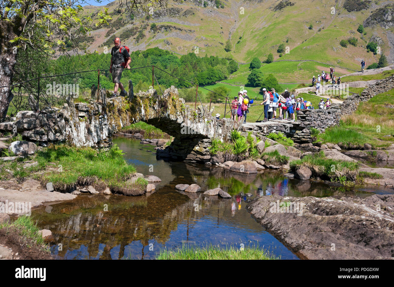 Slaters Bridge In Little Langdale High Resolution Stock Photography and ...