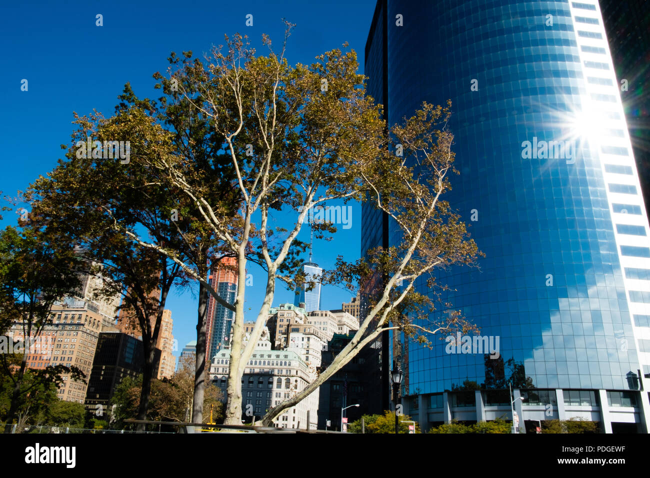 View From Battery Park Stock Photos & View From Battery Park Stock ...