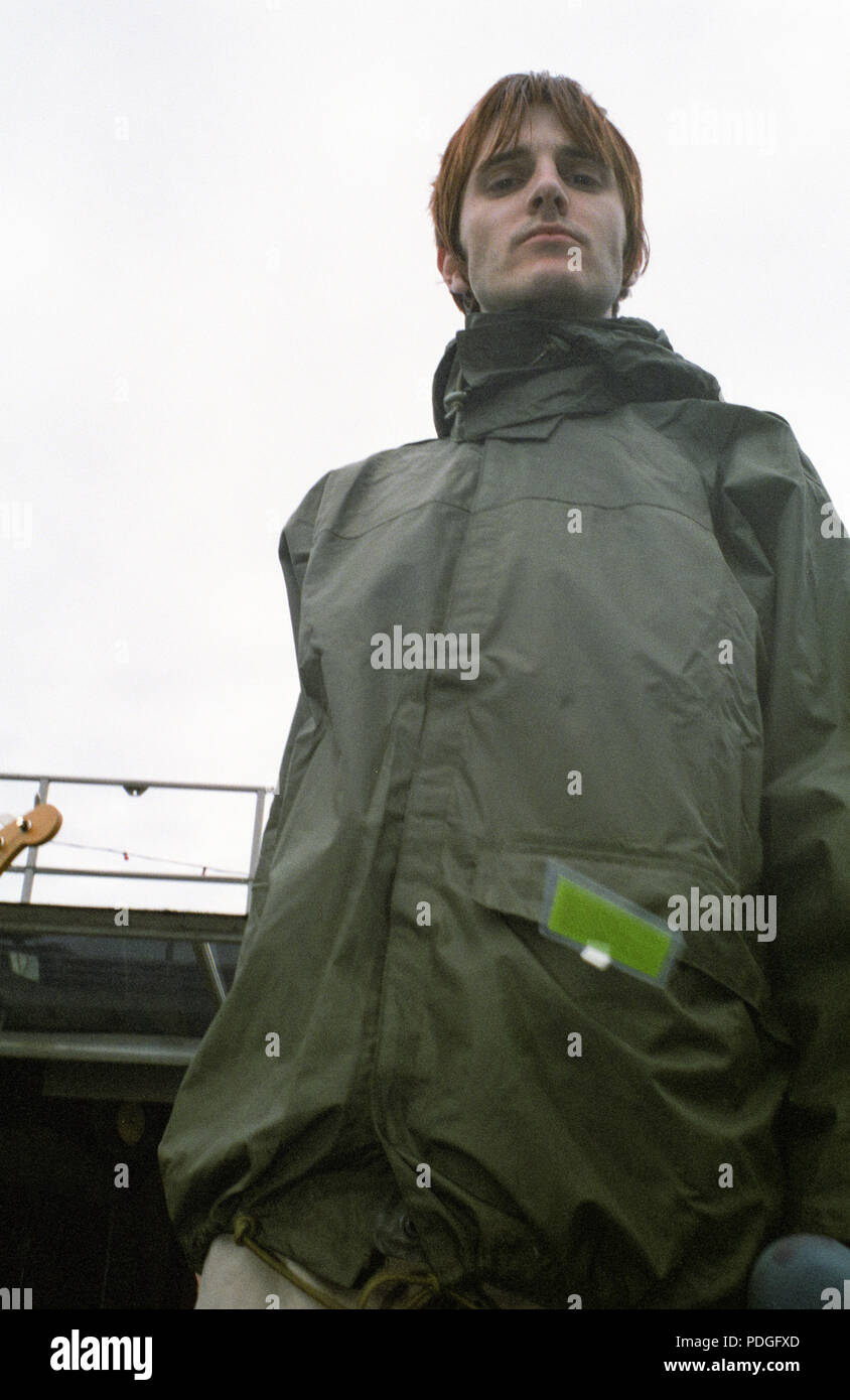 Menswear Johnny Dean BBC Radio 1 One Roadshow Blackpool lights switch ...