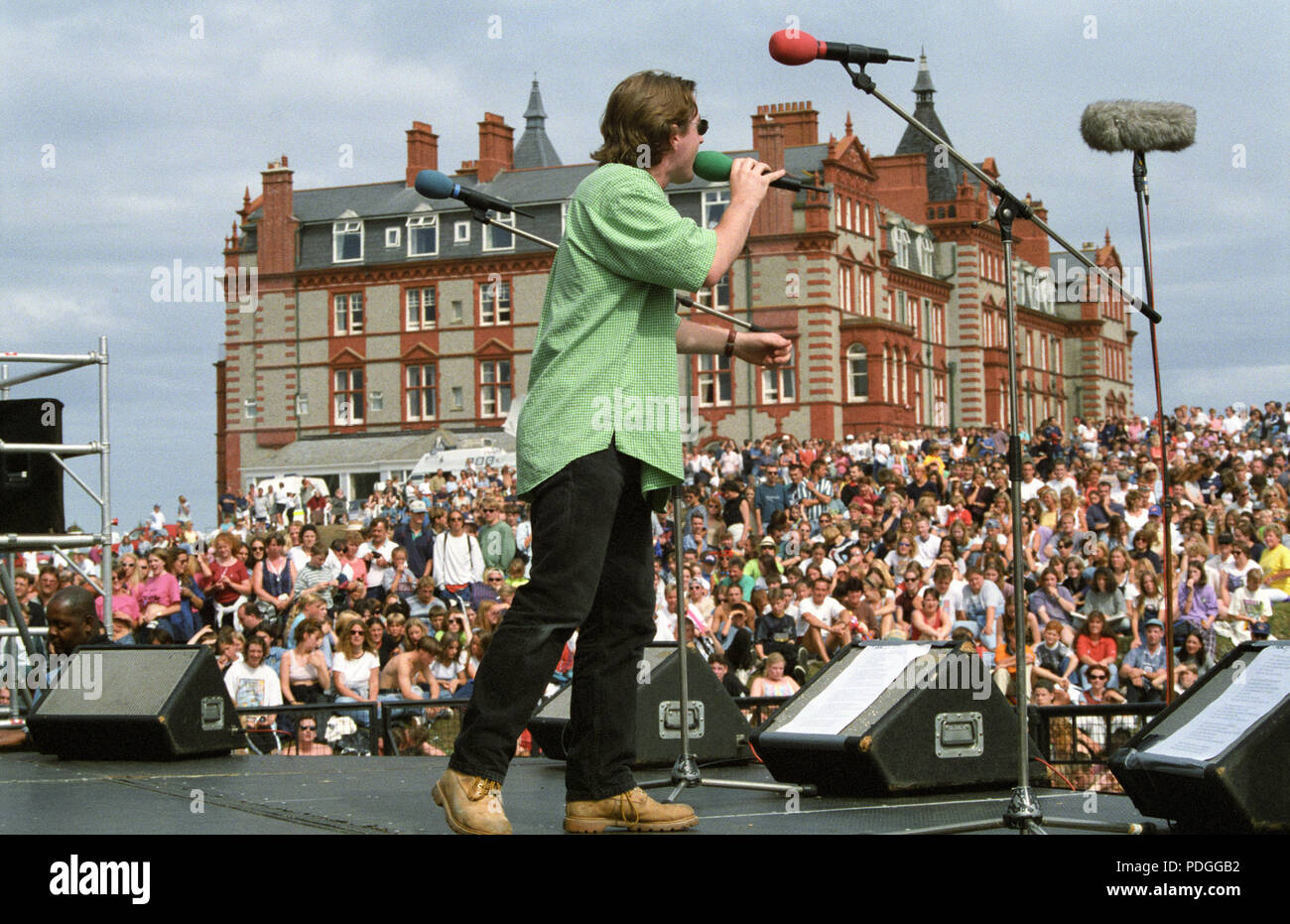 Dan McGrath BBC Radio One 1 Roadshow Headland Hotel Newquay Cornwall 20 ...