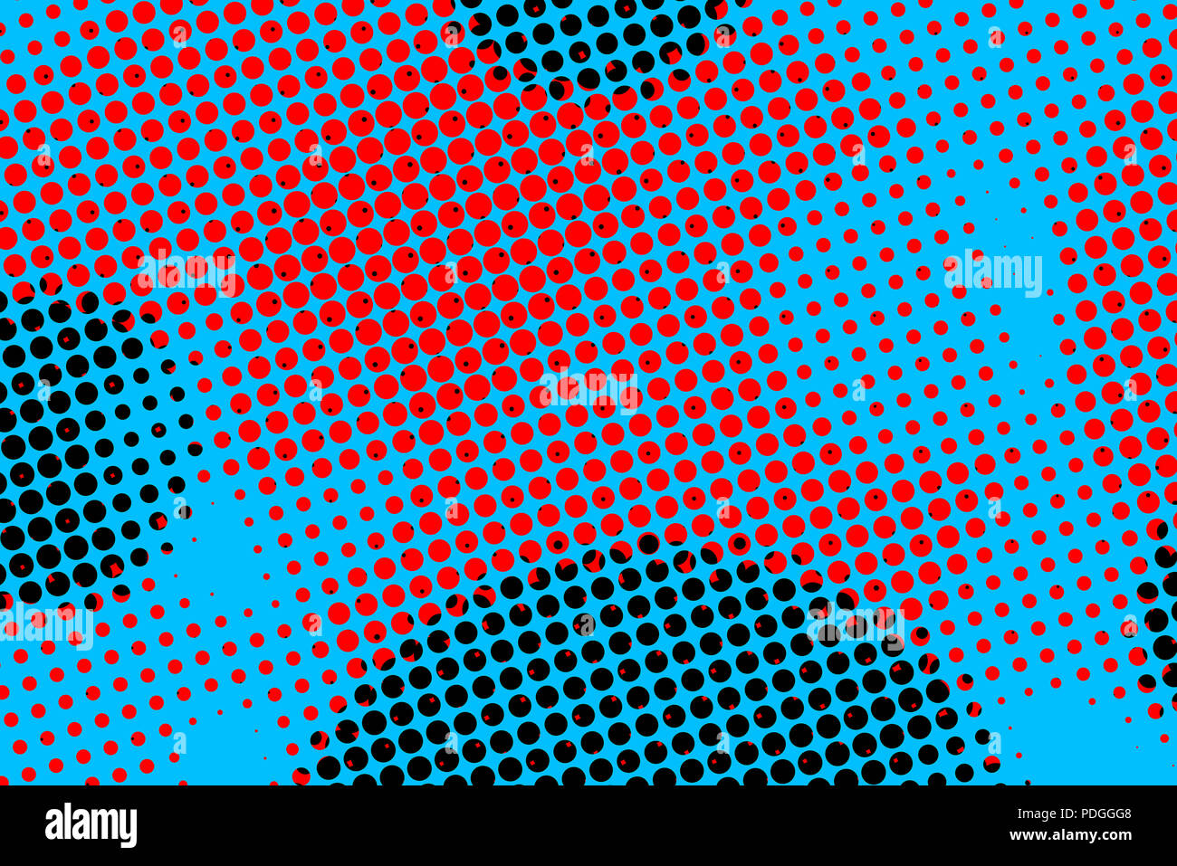 Abstract artistic halftone pattern illustration as grunge art ...