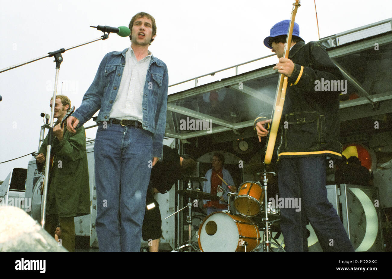 Ocean Colour Scene BBC Radio 1 One Roadshow St Ives 19 August 1996 ...
