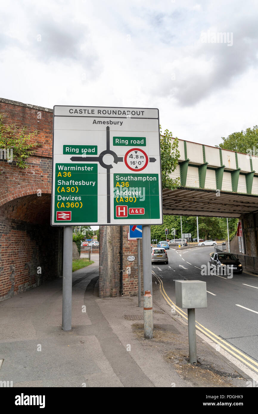 Roundabout directions hi-res stock photography and images - Alamy