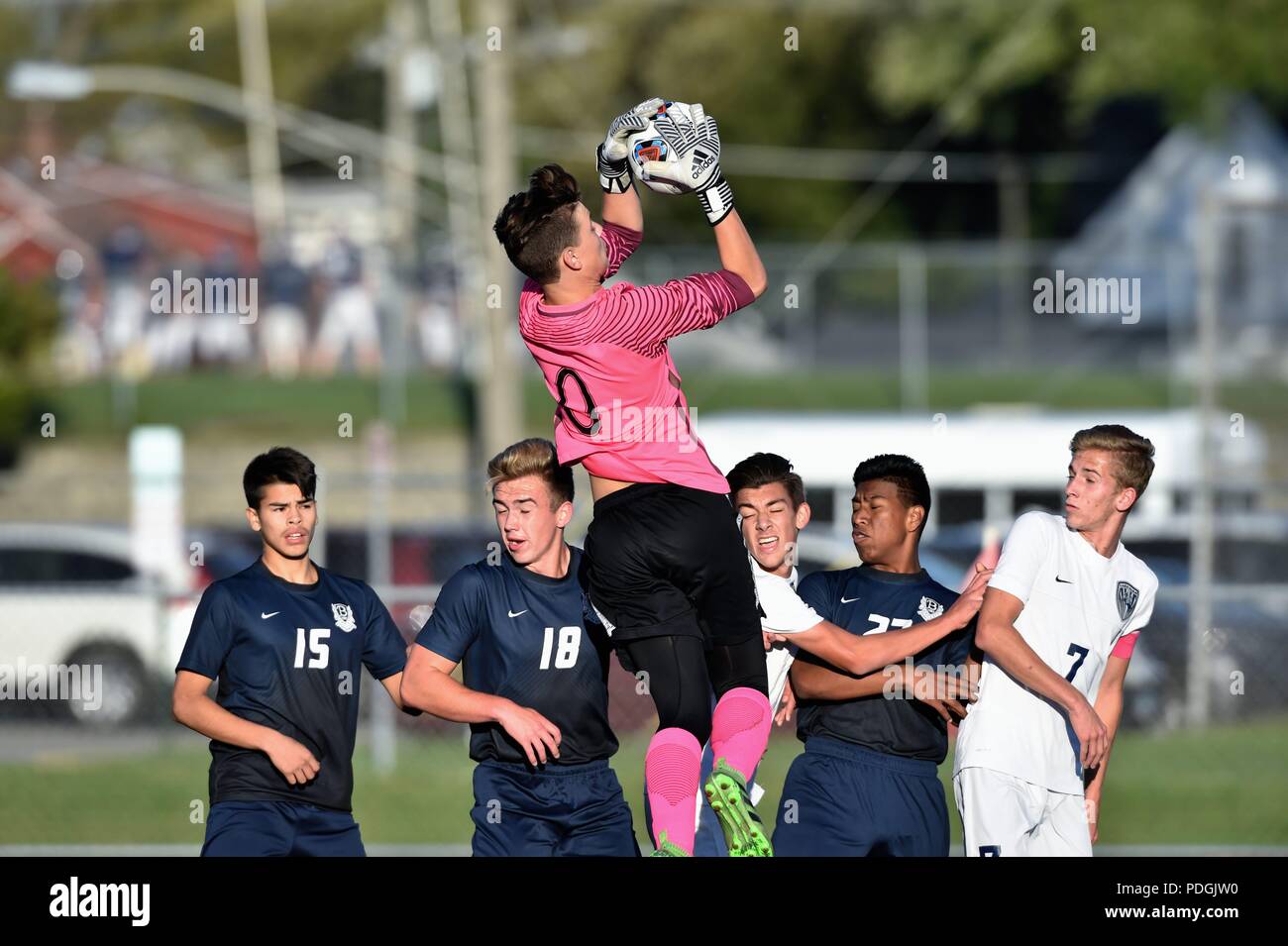 Man observing crowd hi-res stock photography and images - Alamy