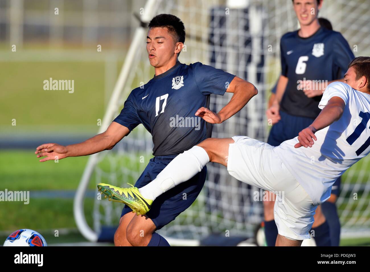 Goal cross hi-res stock photography and images - Alamy