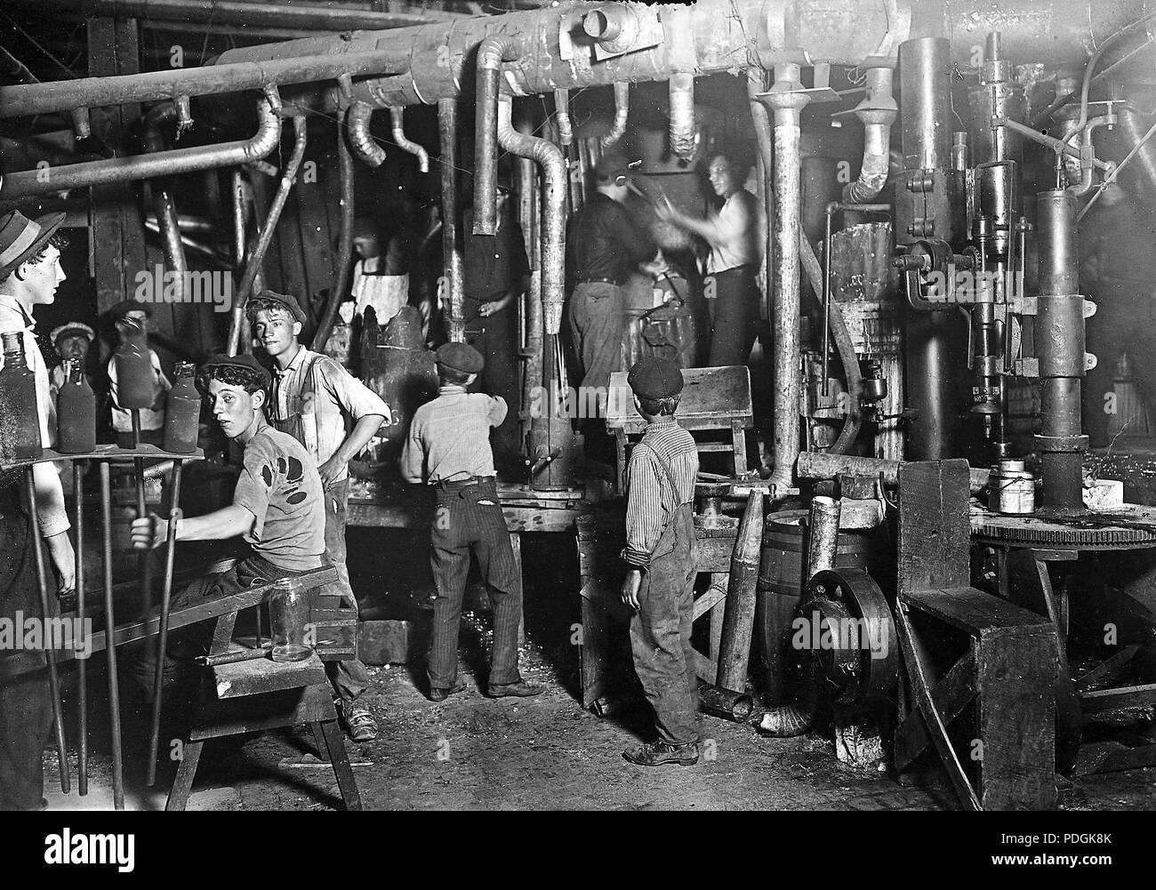 Child labor early 1900s child children working hi-res stock photography ...