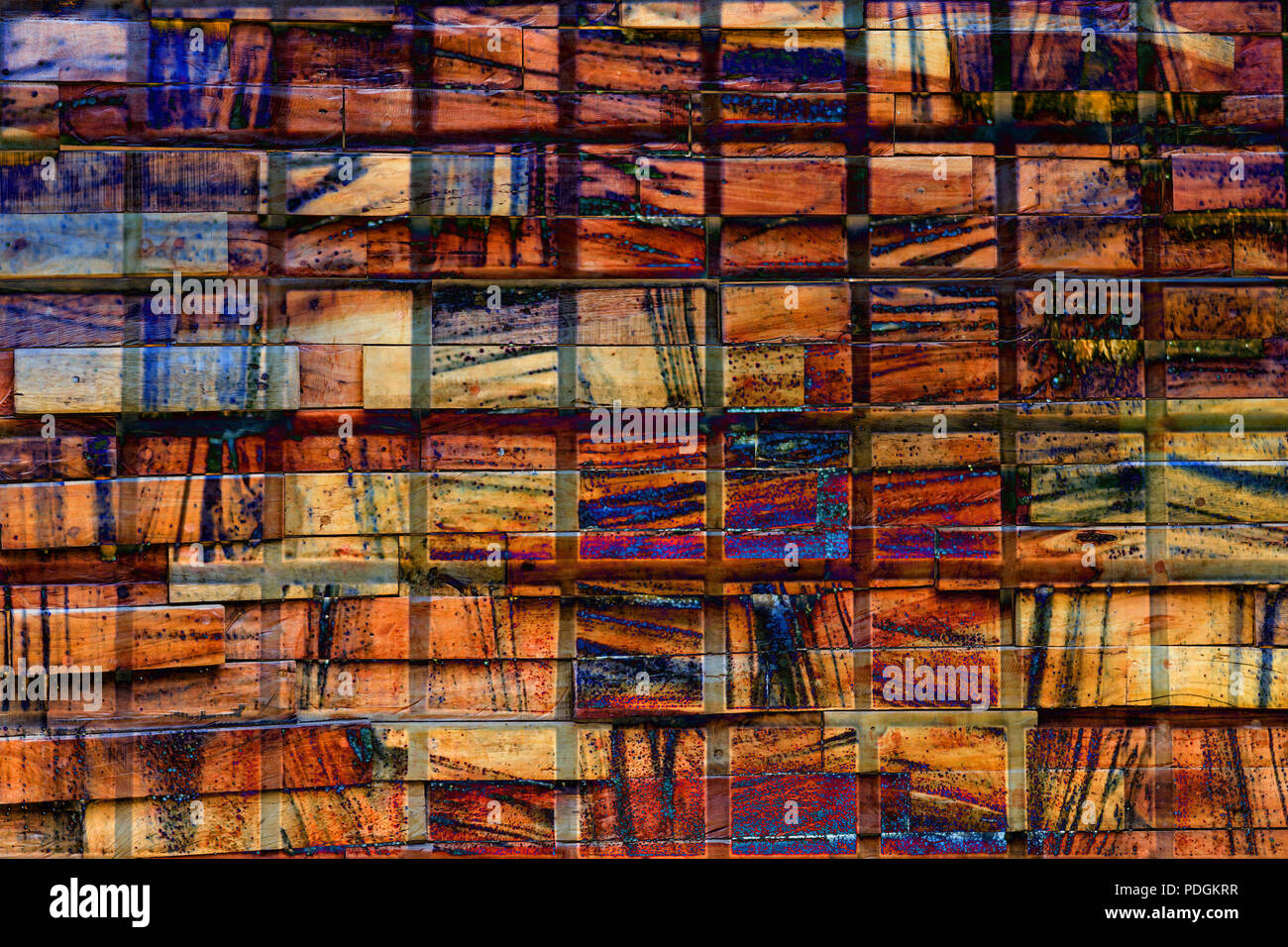 Colourful abstract pattern design Stock Photo - Alamy