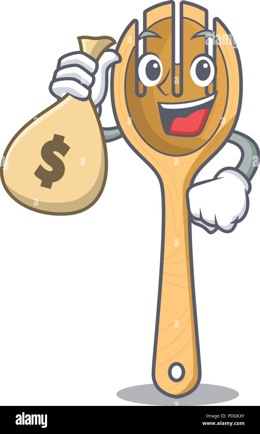 Cartoon money fork hi-res stock photography and images - Alamy
