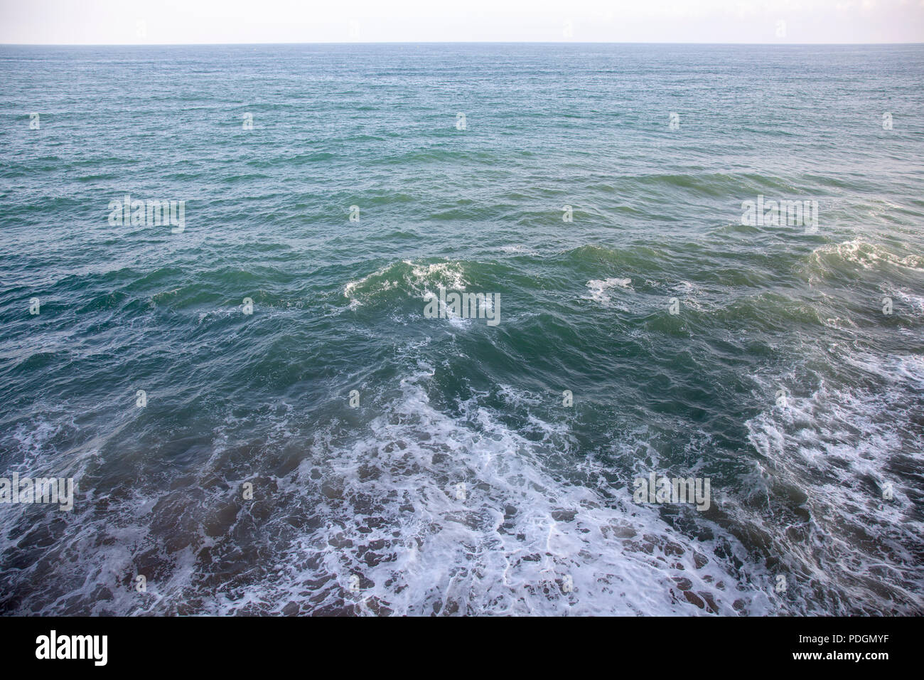 Sea Water Motion - Sitges, Spain Stock Photo - Alamy