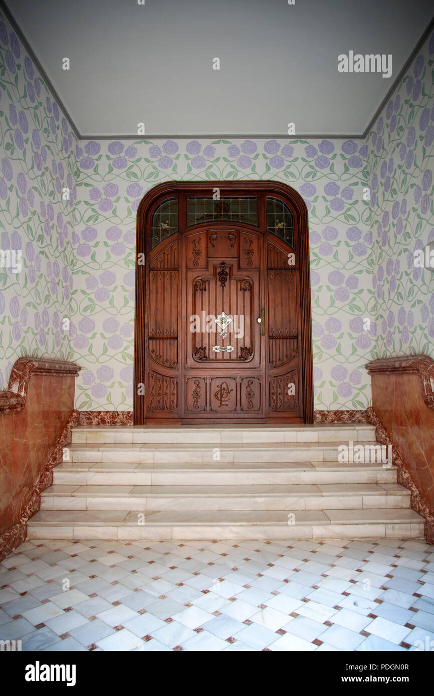 Period Hallway - Sitges, Spain Stock Photo - Alamy