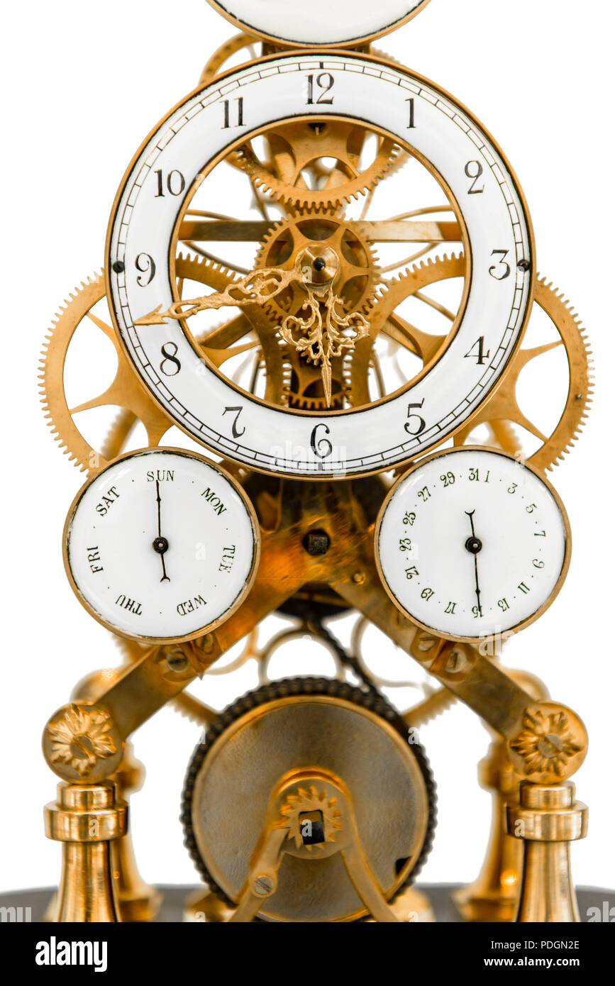 Golden countdown clock numbers hi-res stock photography and images - Alamy