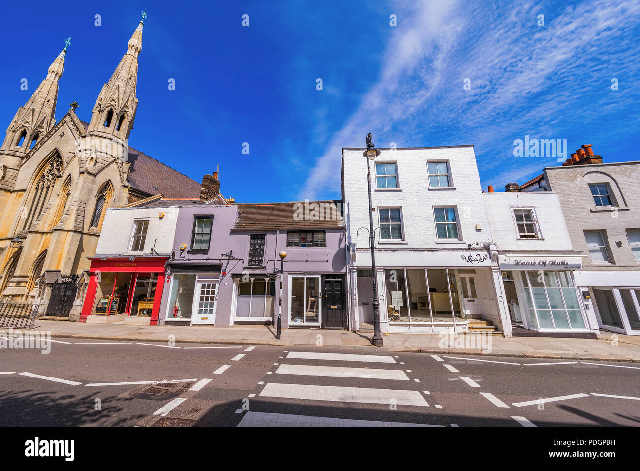Hampstead village hi-res stock photography and images - Alamy