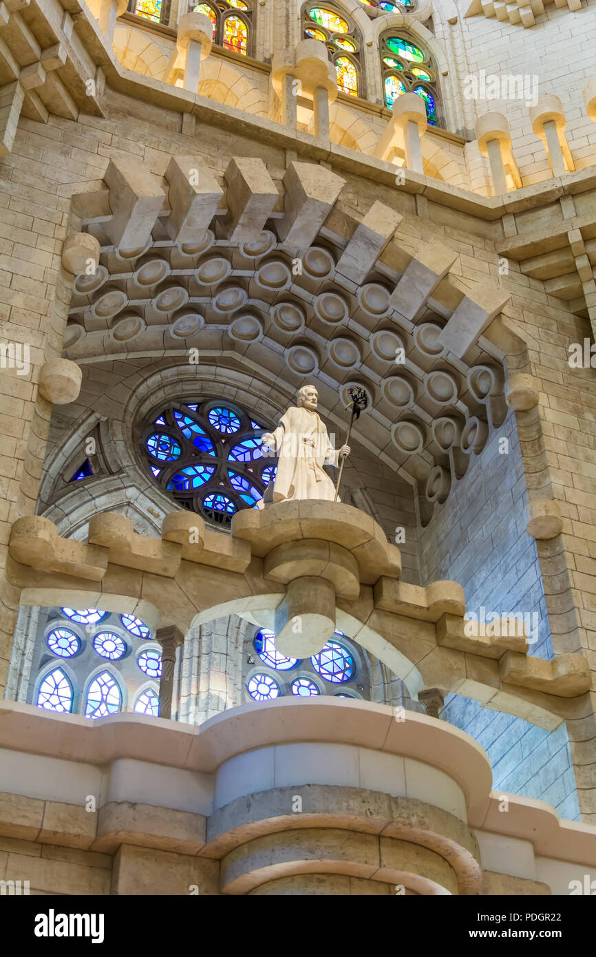Interior Sagrada Familia Statues 10 Curiosities About The Sagrada