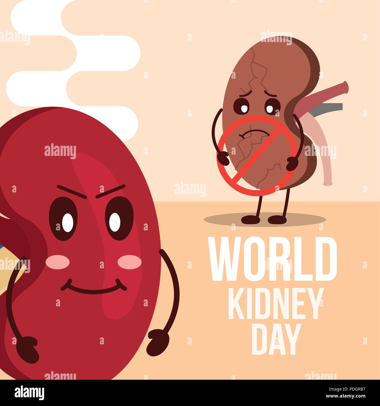 Sick world cartoon Stock Vector Images - Alamy