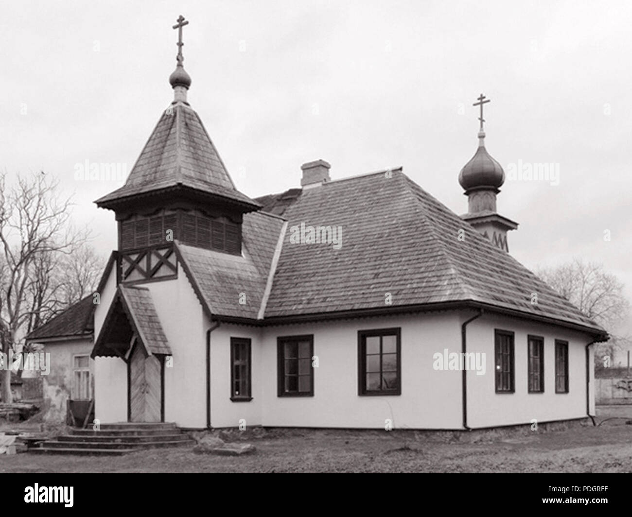 201 Latvia. Lielvarde. Orthodox Church of St. Nicholas. Arch. V ...