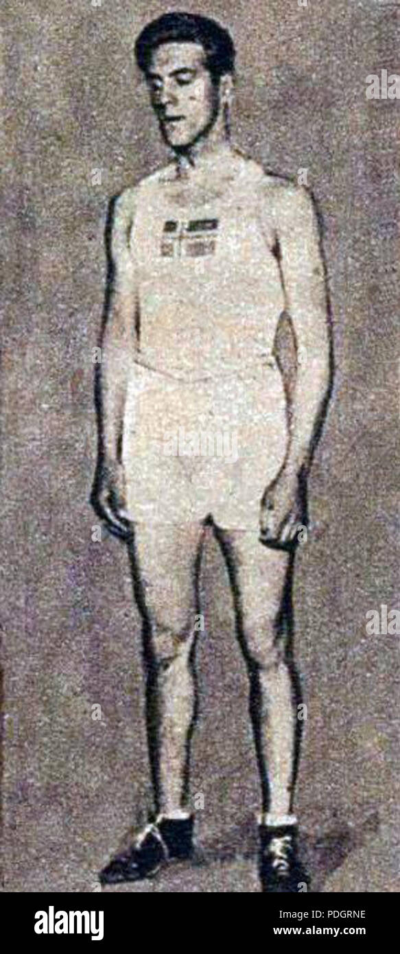 203 Le Norvégien Otto von Porat, champion olympique des poids lourds ...
