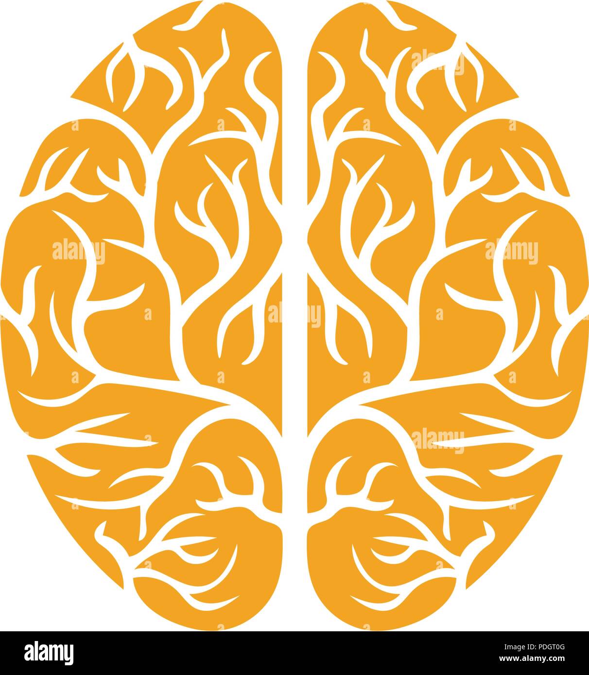Health Brain vector illustration icon template design Stock Vector ...