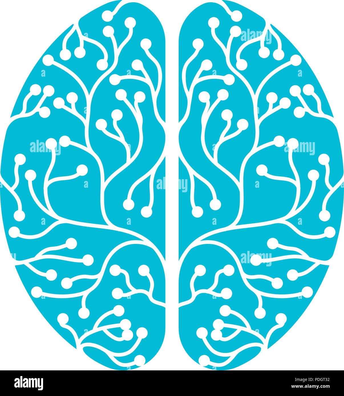Health Brain vector illustration icon template design Stock Vector ...