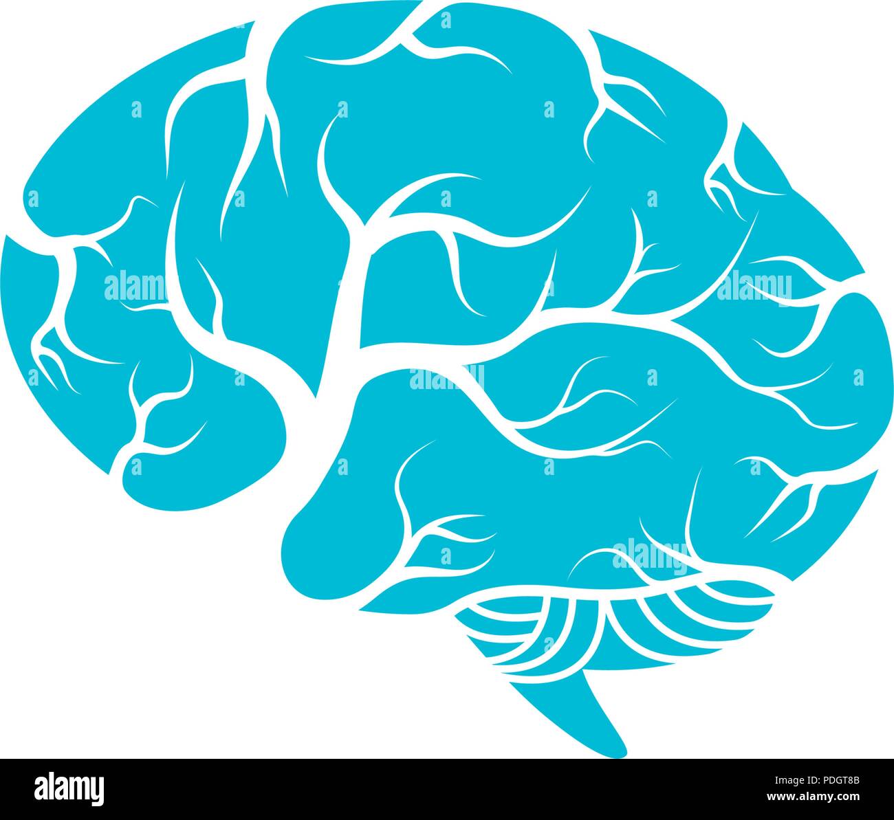 Health Brain vector illustration icon template design Stock Vector ...