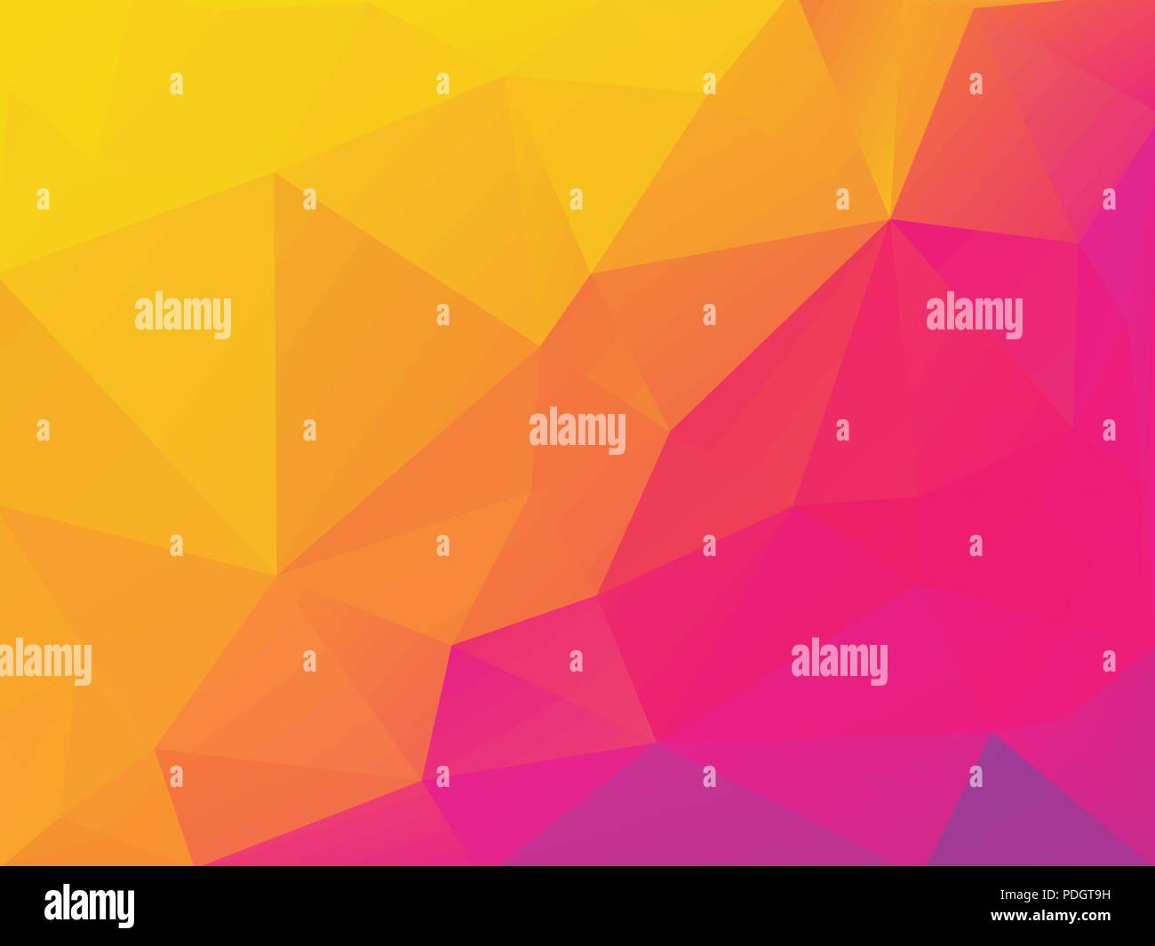 abstract yellow purple polygonal vector background Stock Vector Image ...