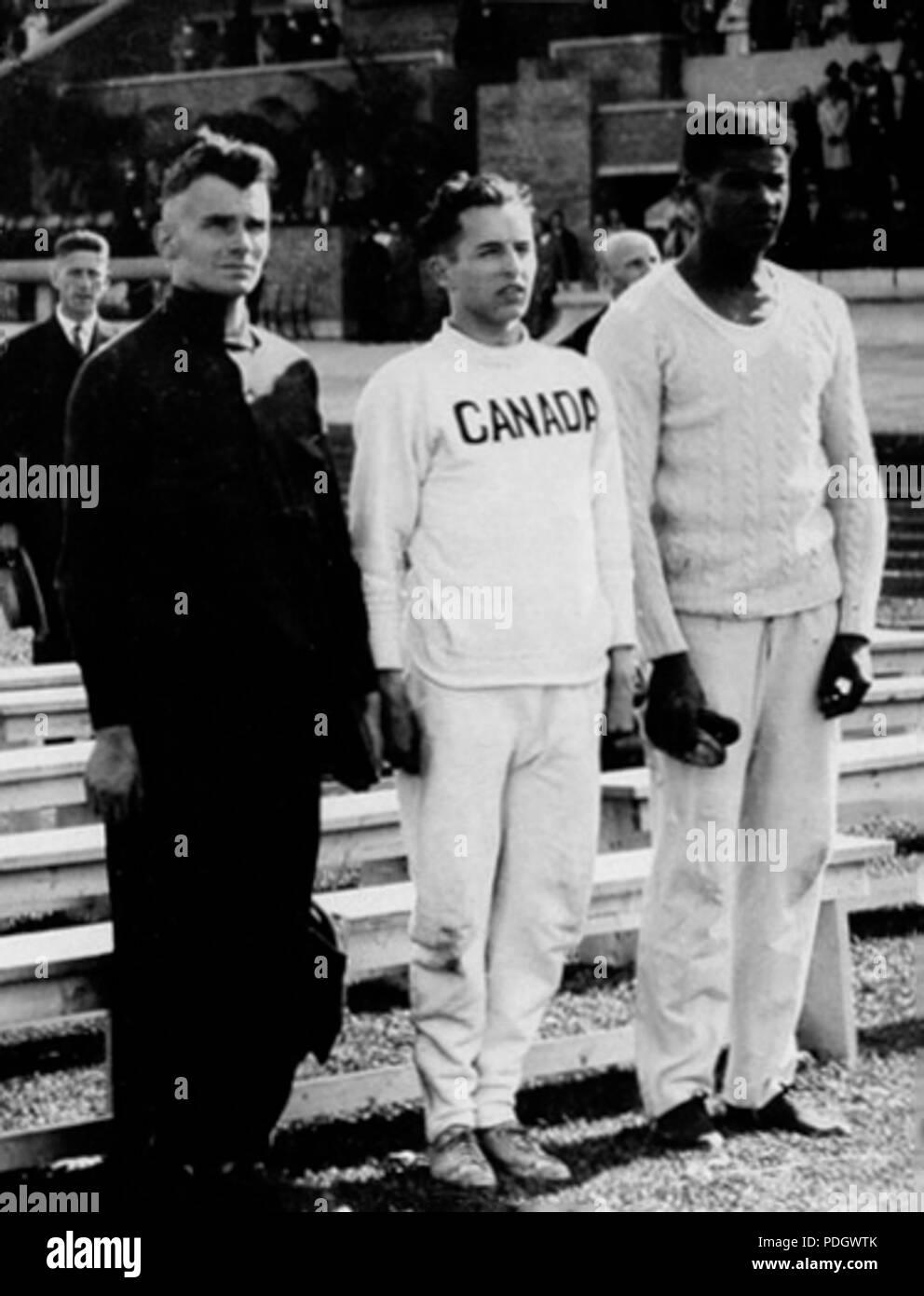 140 Georg Lammers, Percy Williams, Jack London 1928 Stock Photo - Alamy