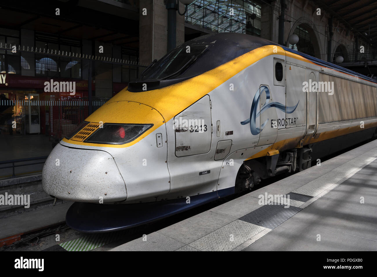 eurostar;class E300;original;trainset;gare du nord;paris;france Stock Photo - Alamy