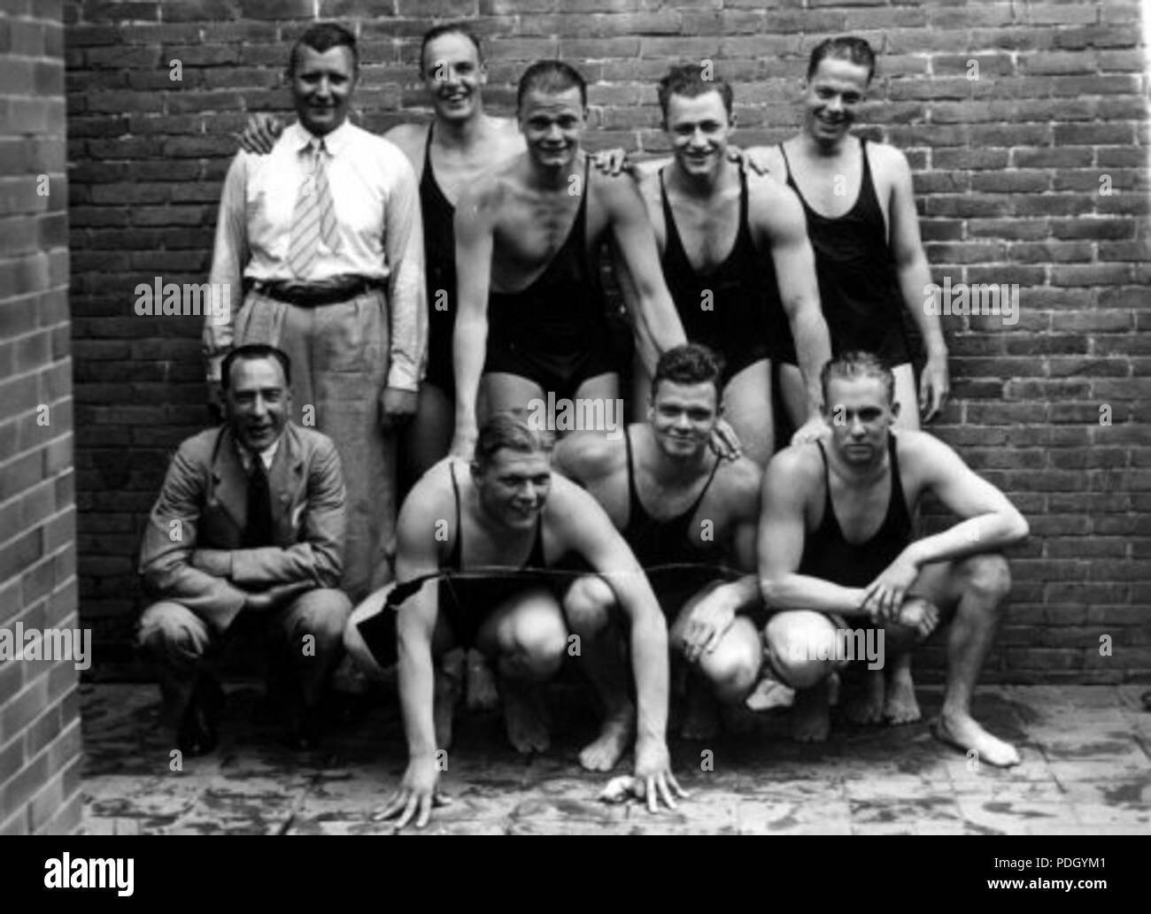 Netherlands national team water Black and White Stock Photos & Images ...