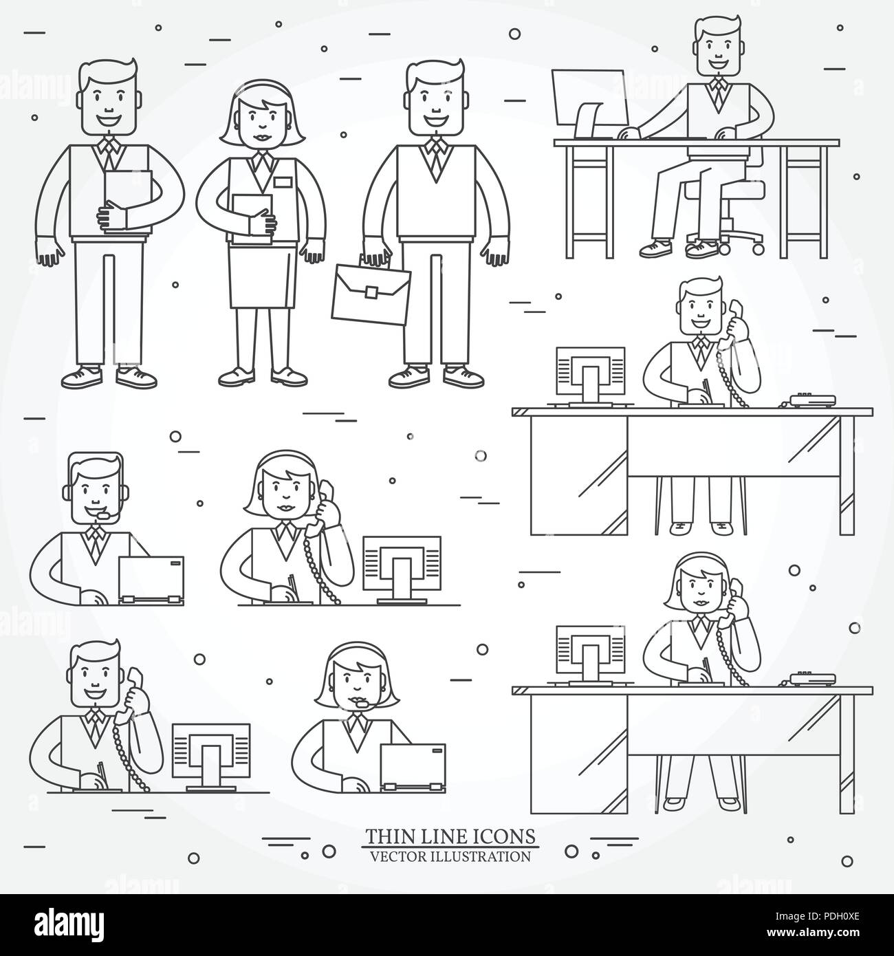 Dark mobile business Stock Vector Images - Alamy