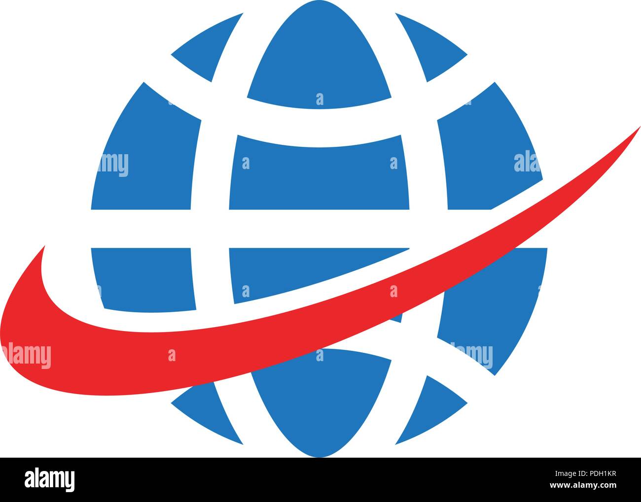 Wire World Logo Template vector icon illustration Stock Vector Image ...