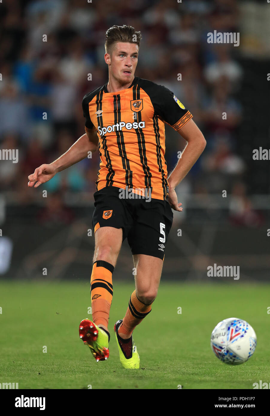 Hull City's Reece Burke Stock Photo - Alamy